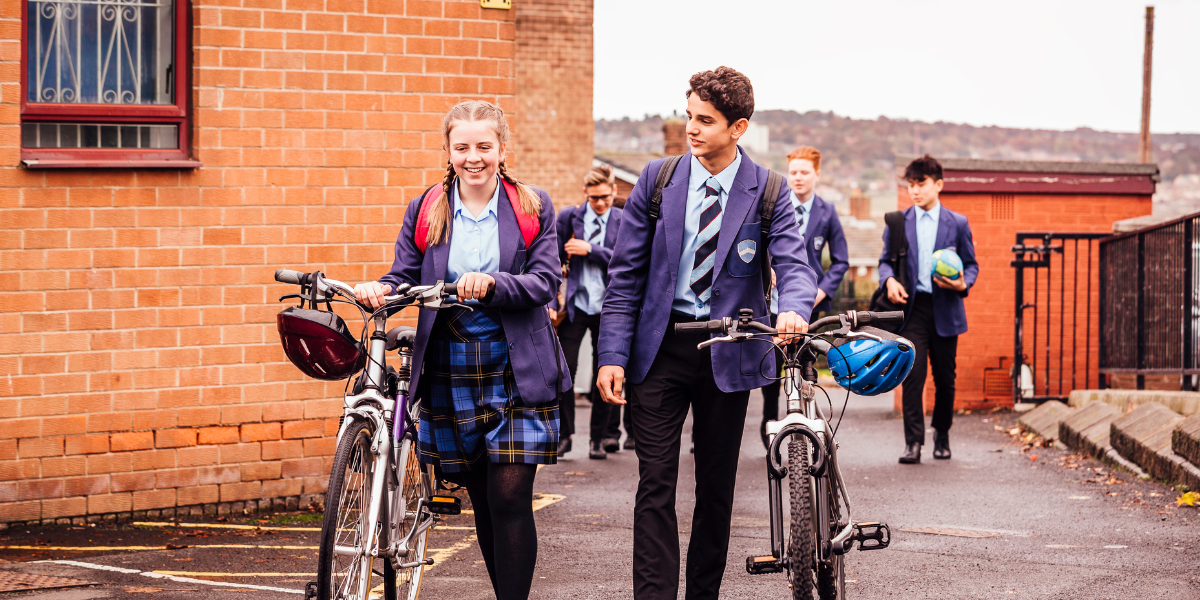 Cycle to School Week – Healthy School Run Habits! | PBR – Pendle Bike Racks